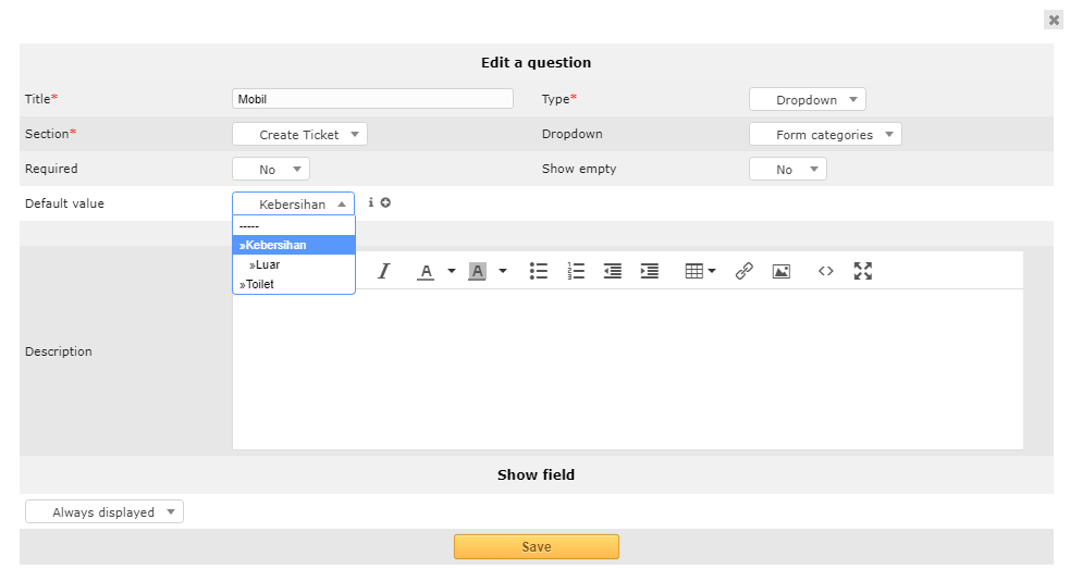 Mixed default value on dropdown · Issue #1372 · pluginsGLPI/formcreator · GitHub