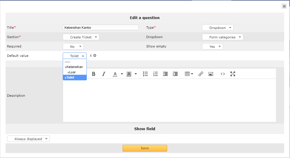 Mixed default value on dropdown · Issue #1372 · pluginsGLPI/formcreator · GitHub