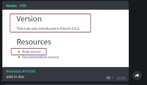 Add version section and enhance resources section in rules docs · Issue #72 · actool/eslint ...