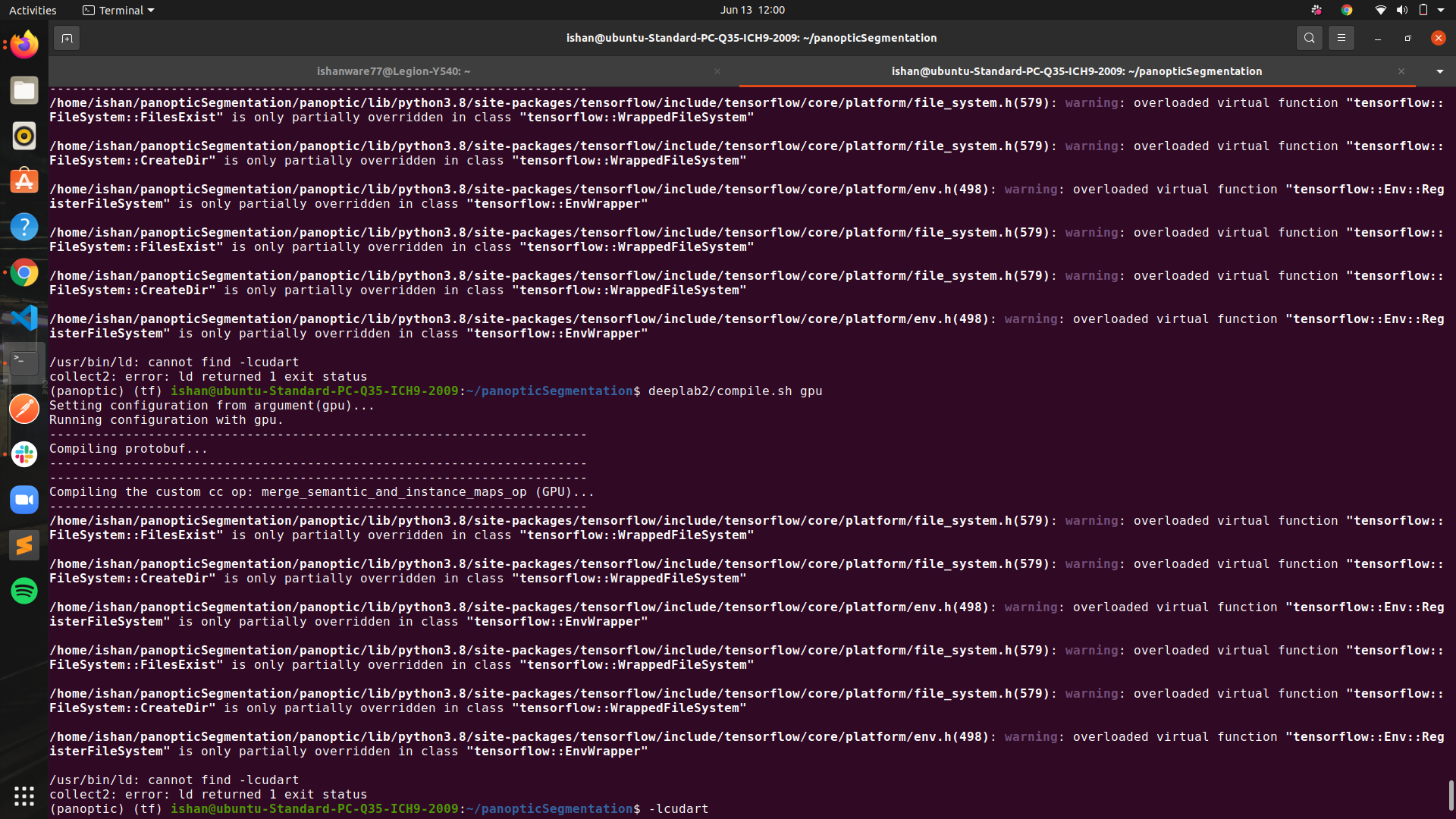 Issue in installation cudart not found · Issue #104 · google-research ...
