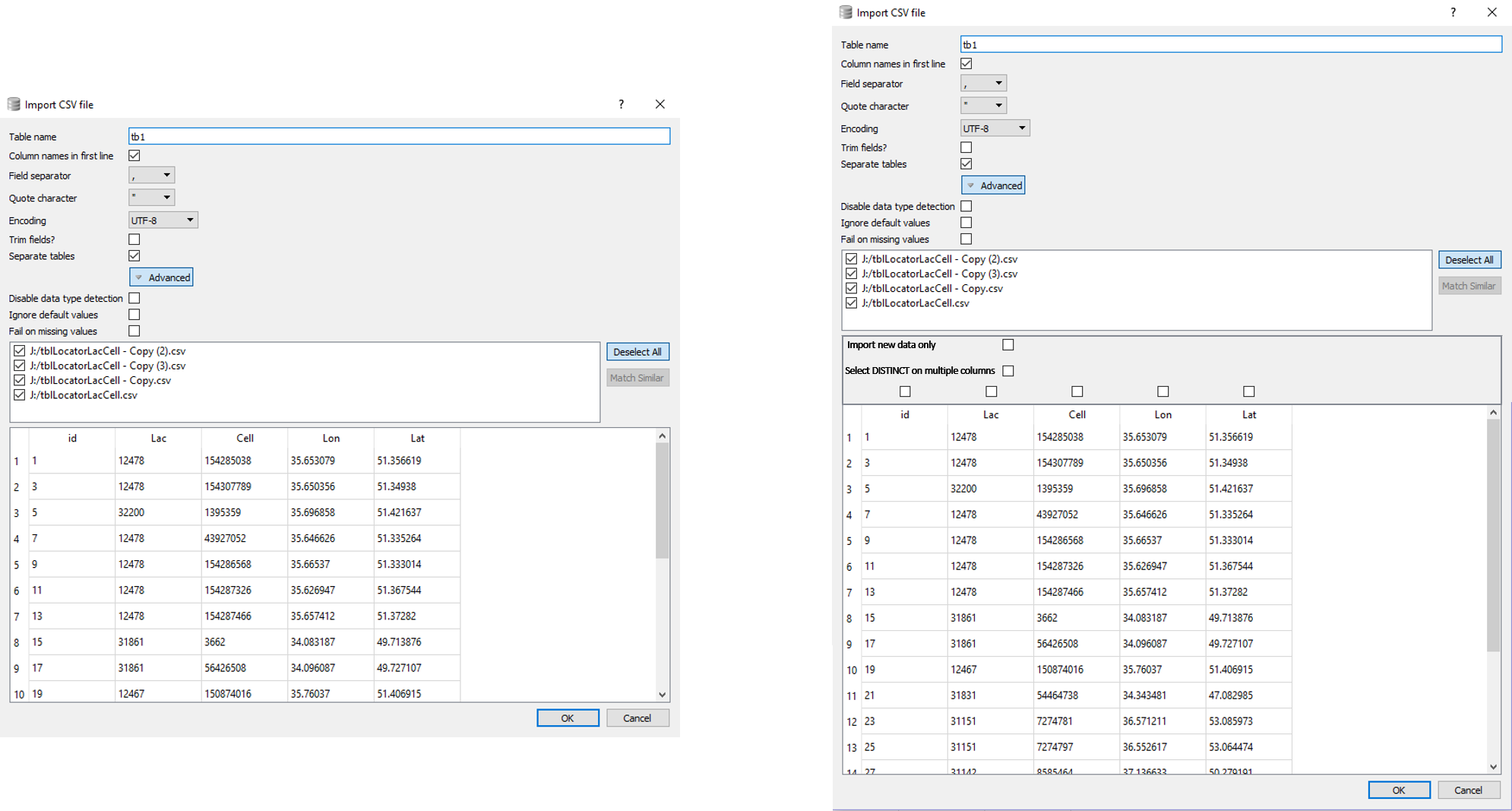 a checkbox option in "Import CSV file" menu to Import unique entries only · Issue #1585 ...