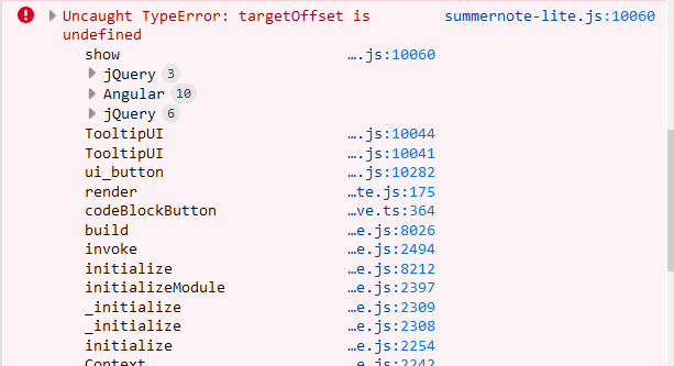 Component not displayed properly · Issue #106 · lula/ngx-summernote · GitHub