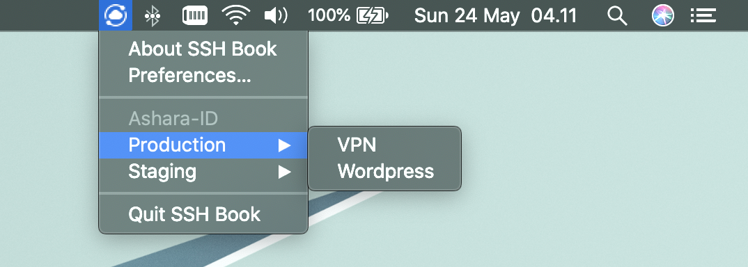 GitHub - ashara-id/sshbook: SSH config bookmarks for macOS