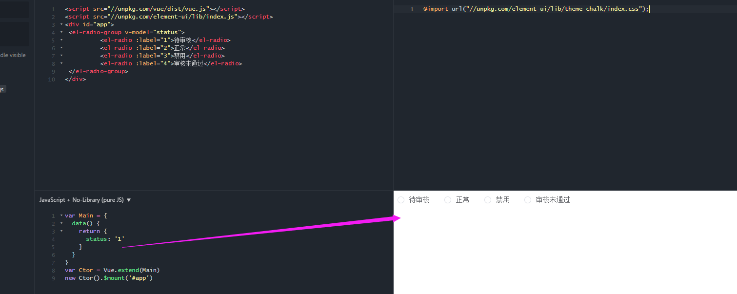 Bug Report Radio Box Checkbox Binding Value Problem · Issue 17547 · Elemefeelement · Github