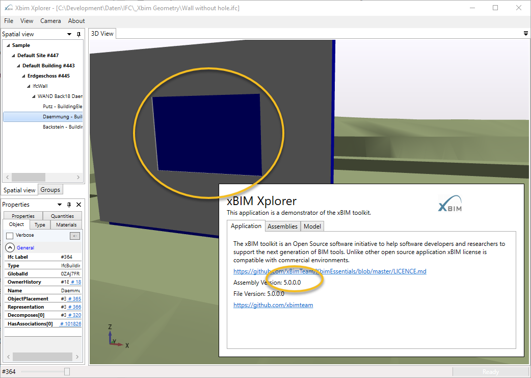 Wall with hole in 3.2 but not in 5.0 · Issue #166 · xBimTeam/XbimGeometry · GitHub