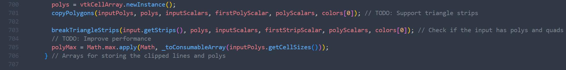 vtkClipClosedSurface Maximum call stack size exceeded · Issue #2553 · Kitware/vtk-js · GitHub