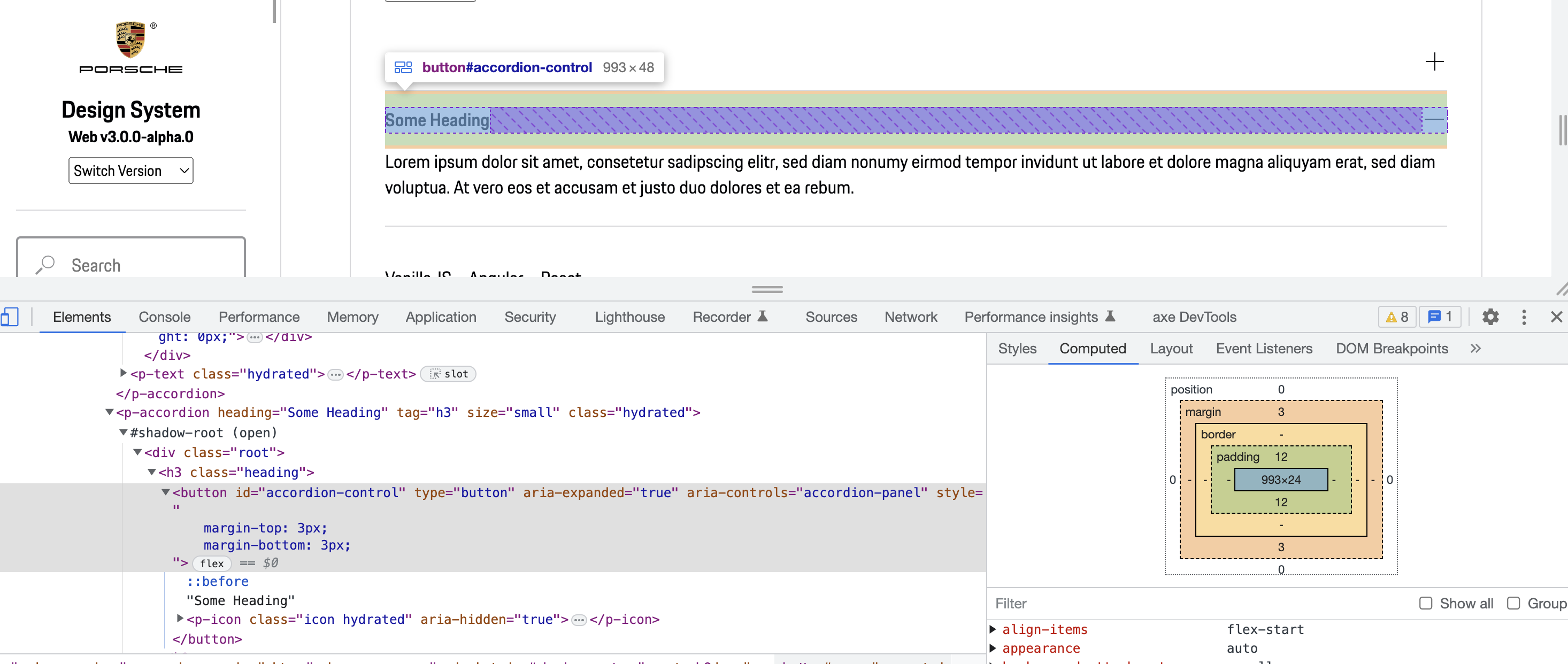 Refine Accordion icon size + height · Issue #2309 · porsche-design-system/porsche-design-system ...