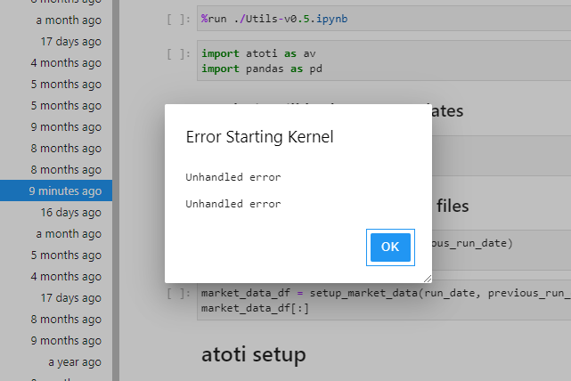 Can't start any notebook with atoti 0.5.2 continuous build · Issue #222 · atoti/atoti · GitHub