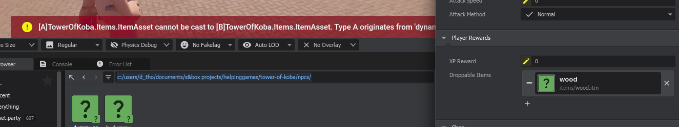 GameResource assets using another asset in array/list causes JSON errors · Issue #2416 ...