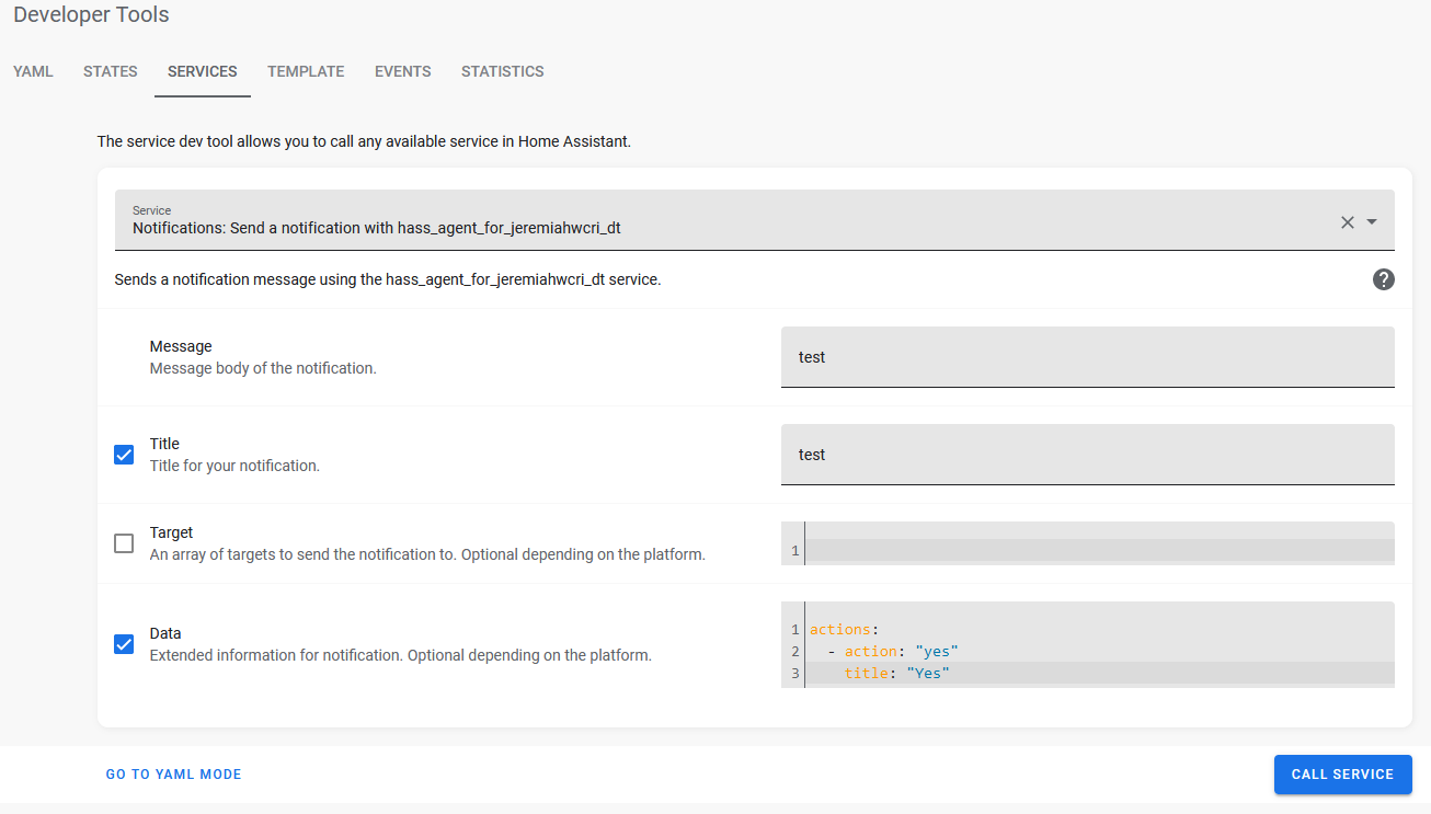 Unable to get actionable notification to trigger · Issue #198 · LAB02-Research/HASS.Agent · GitHub