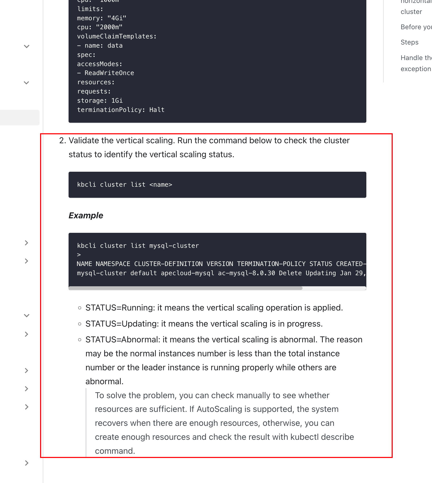 [BUG] Docs `KubeBlocks for MySQL` needs to be adjusted · Issue #2095 · apecloud/kubeblocks · GitHub