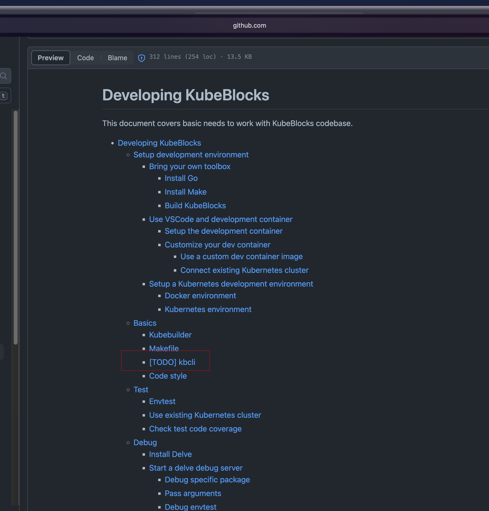 [Improvement] Improve kbcli development in the development documentation · Issue #3610 ...