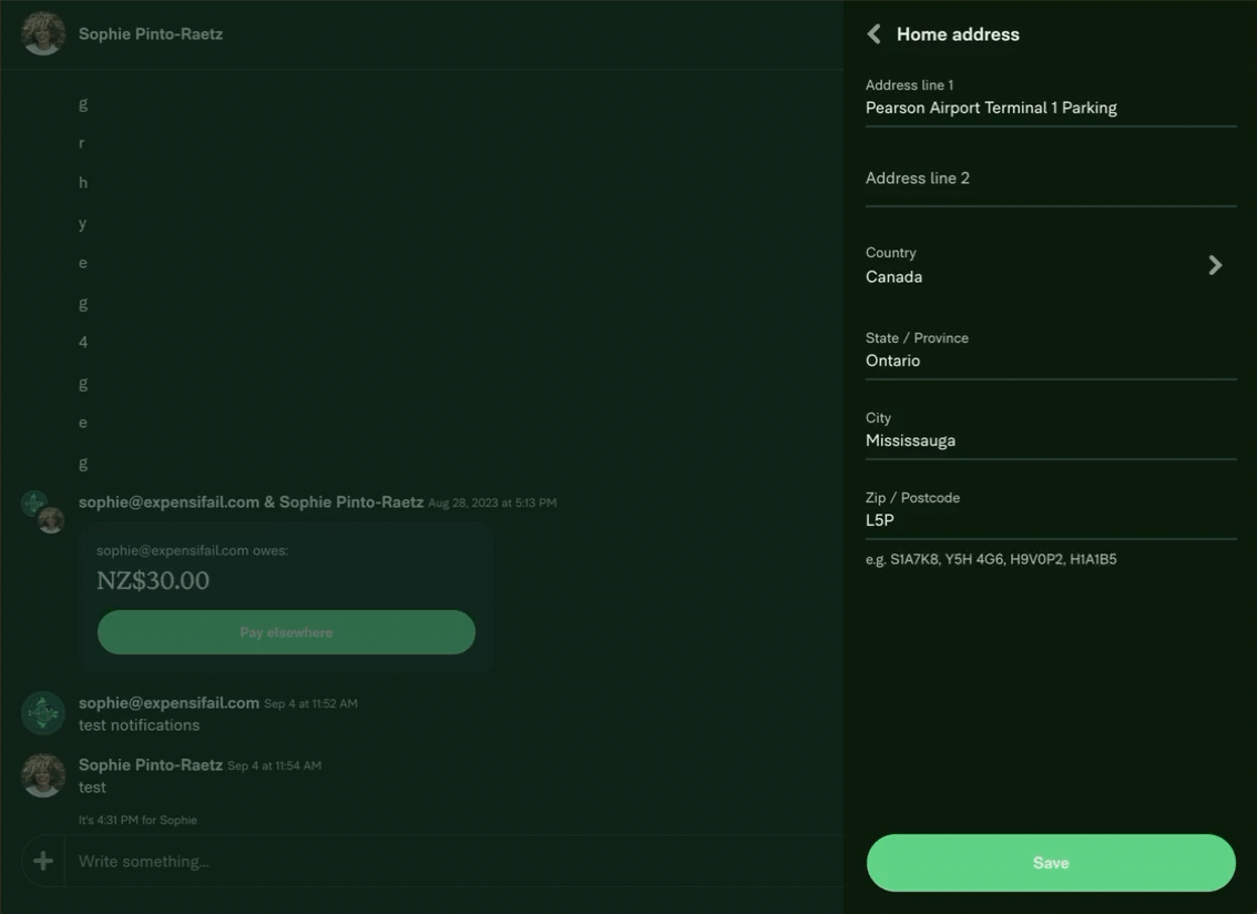 [$500] Web - Incorrect zip code format shown on some default addresses ...