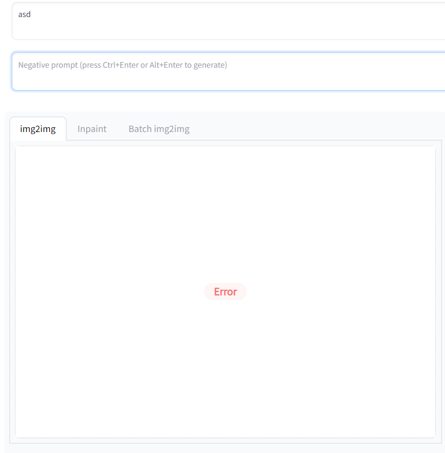 [Bug]: Send to Img2Img, Inpaint, extras returns an error · Issue #5132 · AUTOMATIC1111/stable ...