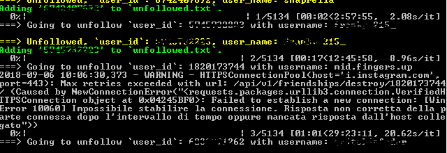 Warning Connection · Issue #637 · ohld/igbot · GitHub