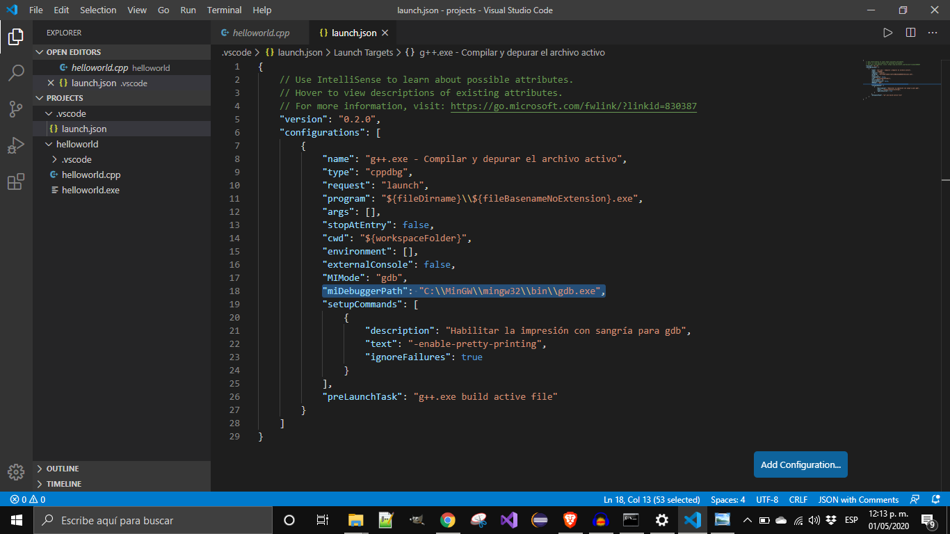 ERROR: PC register is not available when starts debugging C/C++ ...
