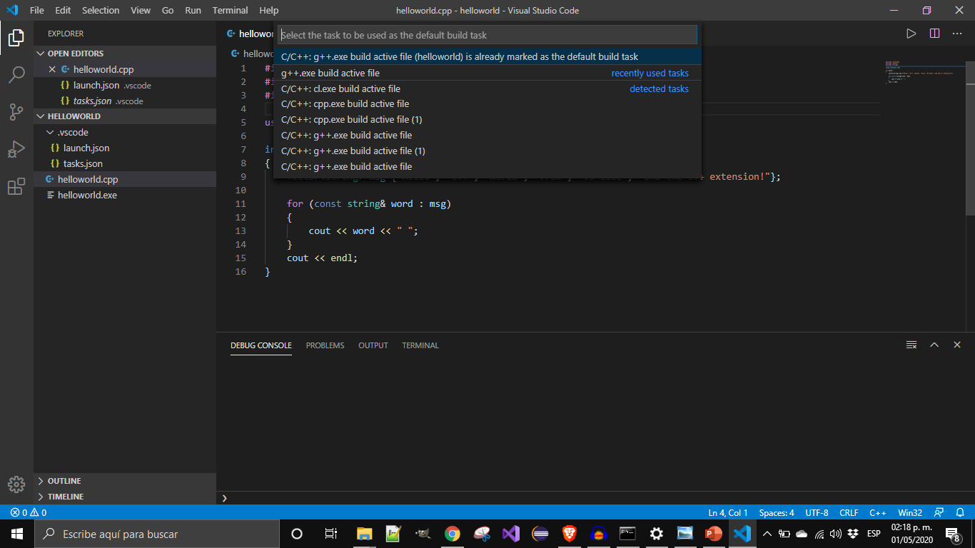 ERROR: PC register is not available when starts debugging C/C++ programs on Visual Studio Code ...
