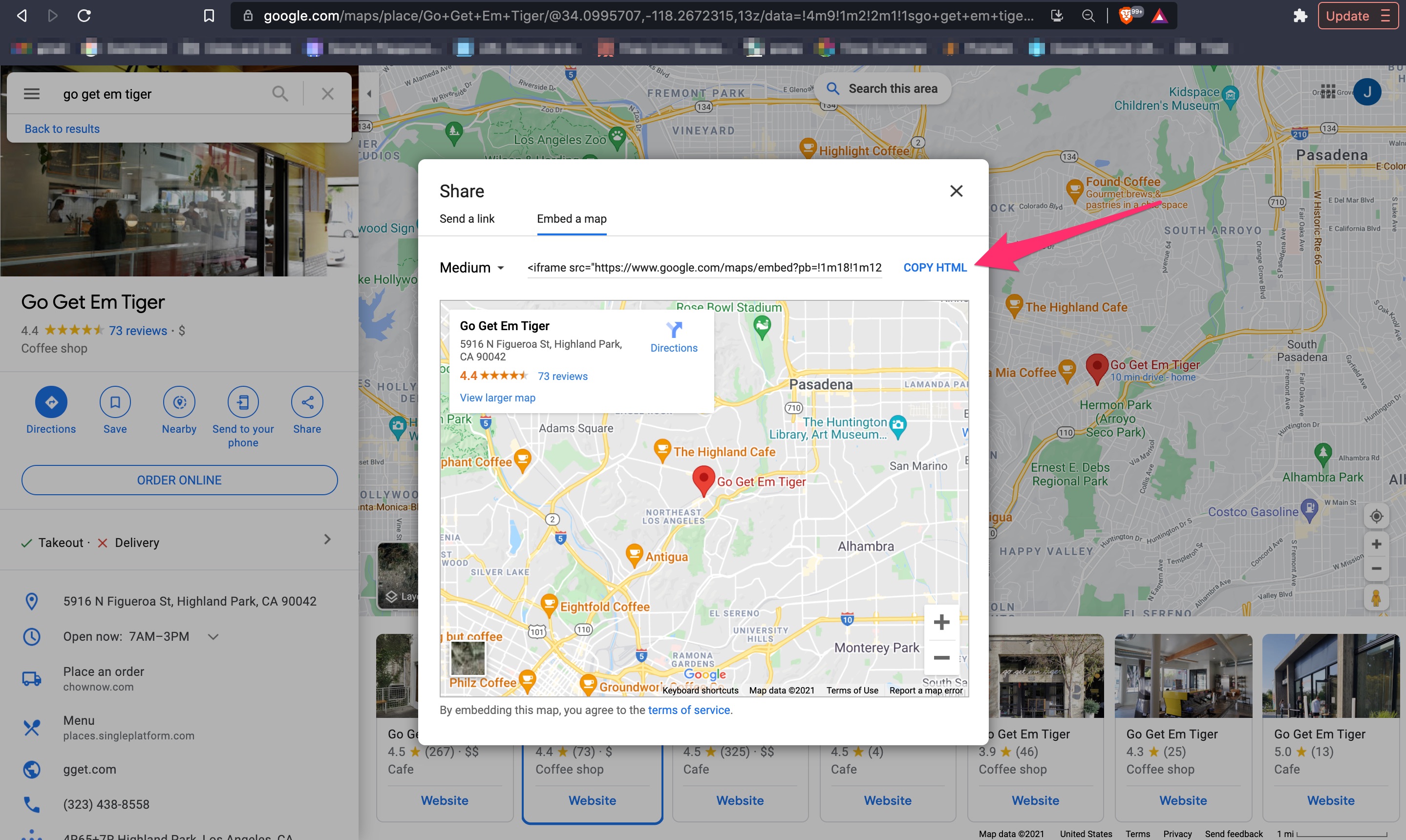 [Google Maps API] Support Embedded Map Link · Issue #1318 · serpapi/public-roadmap · GitHub