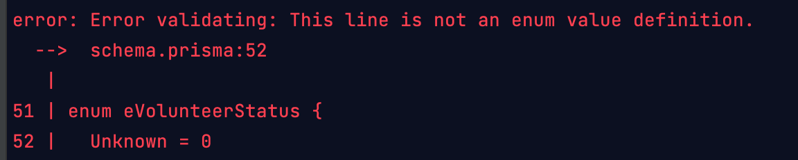 Add support for `enum` string assignments · Issue #273 · prisma/prisma · GitHub