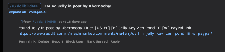 GitHub - kayhanliao/Reddit-Bot-Delibird: Reddit Bot for Mechmarket