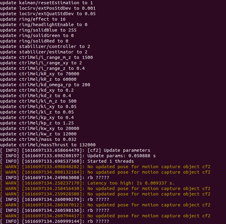 No Updated Pose for Motion Capture Object · Issue #348 · USC-ACTLab ...