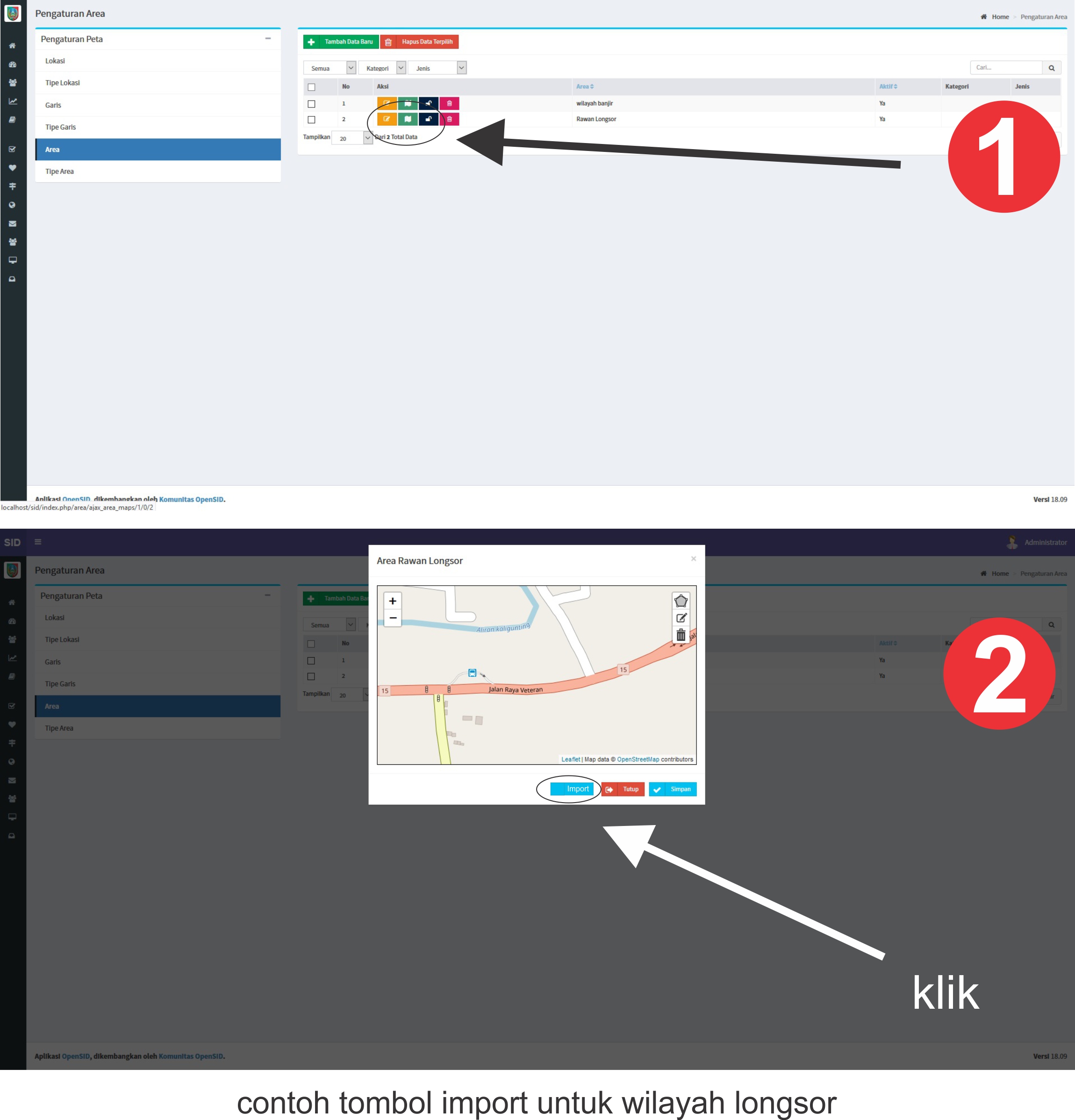 penambahan tombol import file pemetaan · Issue #1660 · OpenSID/OpenSID · GitHub