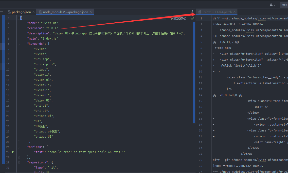 **ERROR** Failed to apply patch for package uview-ui · Issue #381 ...