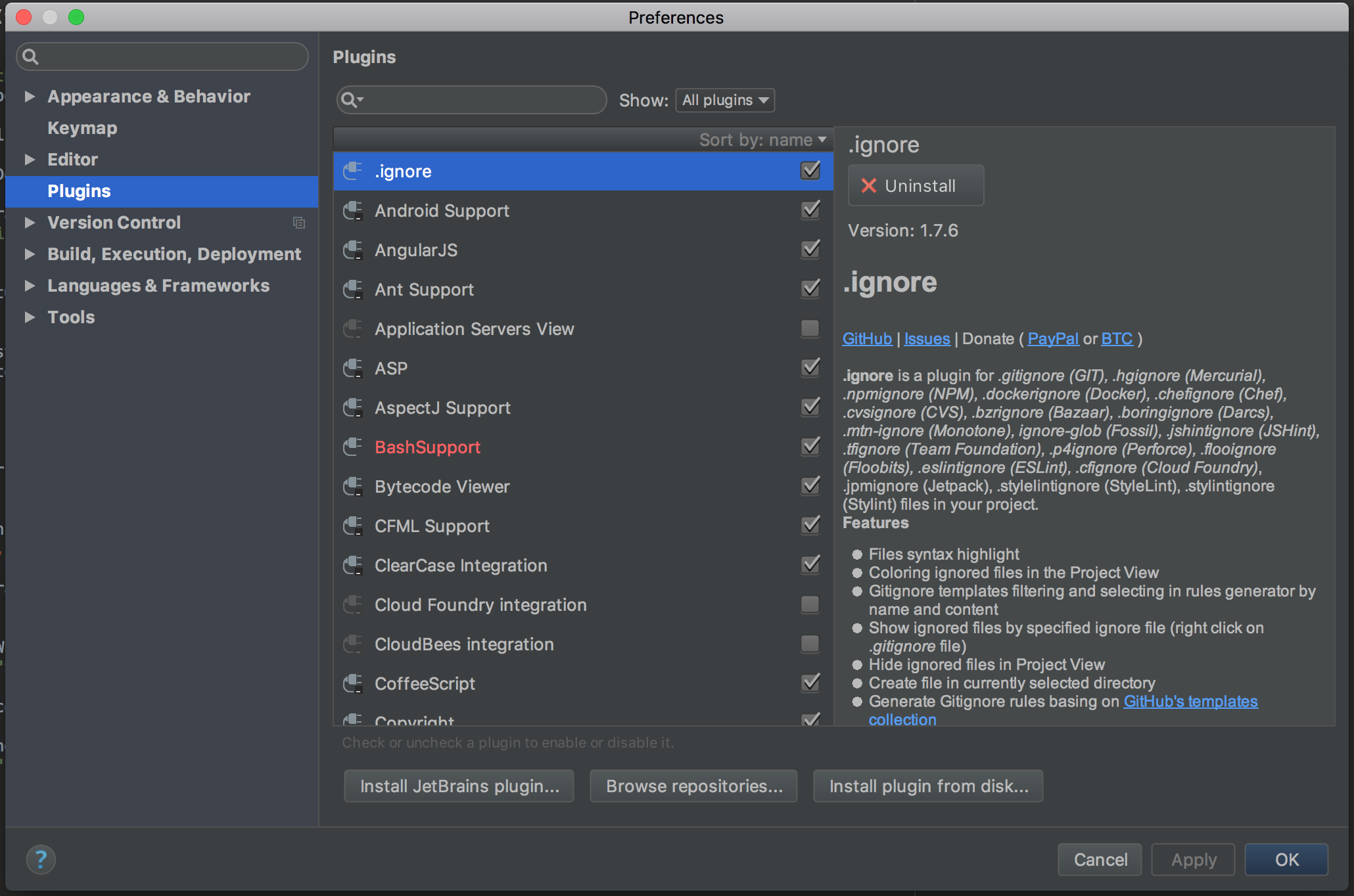 Pycharm Plugins Psaweclub