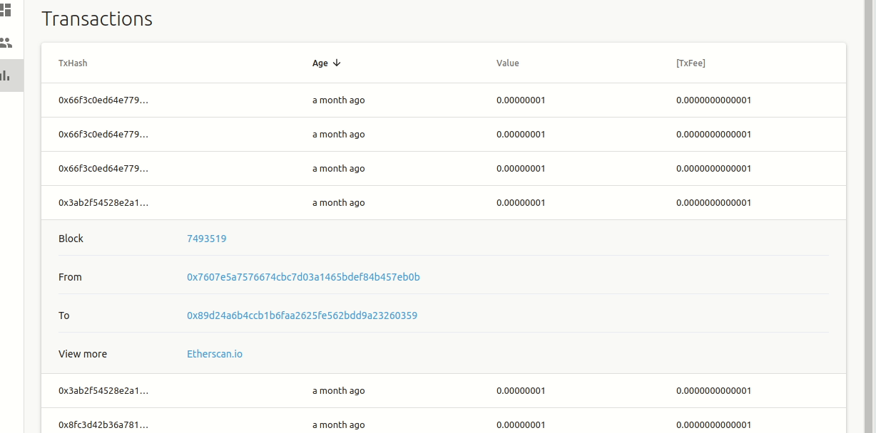 Delay when collapsing a row in transactions list · Issue #2 · OpenZeppelin/gsn-tools · GitHub