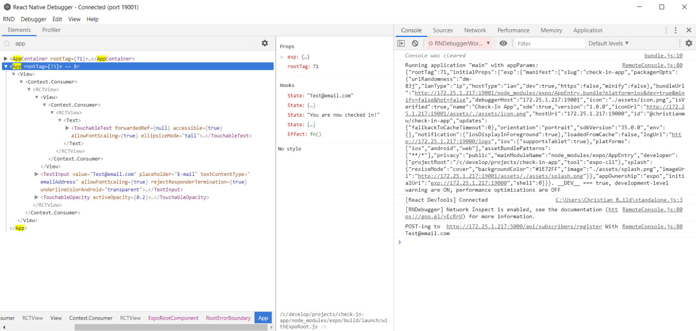 Hooks objects as state not showing in RND · Issue #422 · jhen0409/react-native-debugger · GitHub