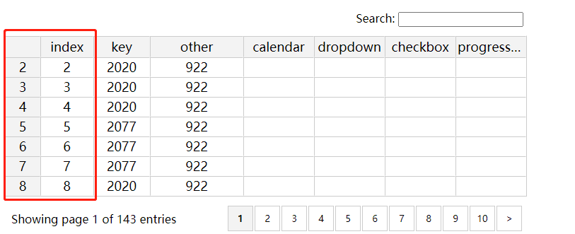 title index · Issue #1260 · jspreadsheet/ce · GitHub