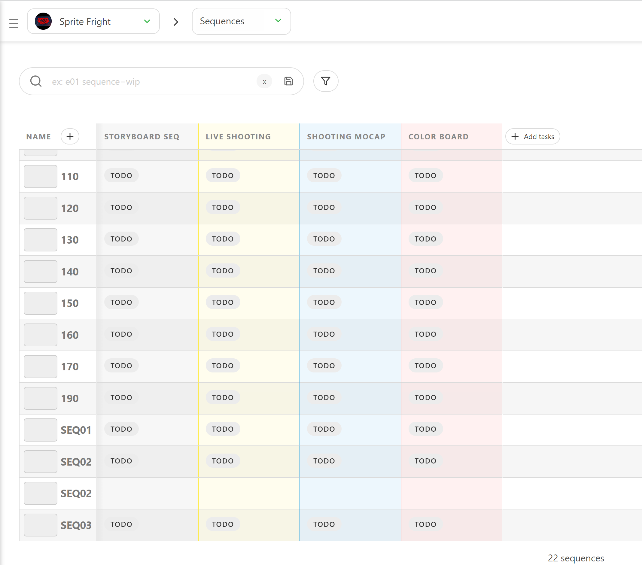 On the sequence page, we can create a sequence with the same name that one already created ...