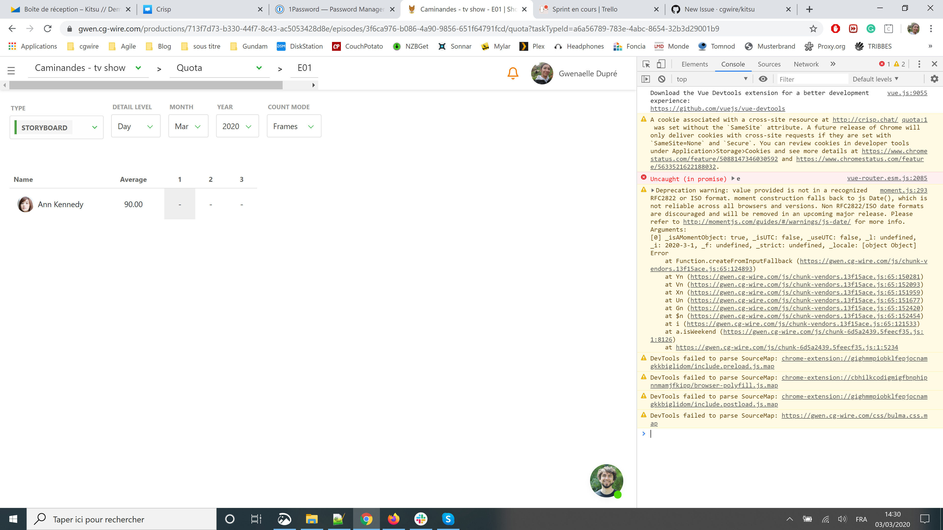 Daily quota don't display · Issue #403 · cgwire/kitsu · GitHub