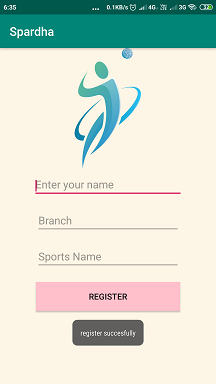 GitHub - nexus1600/android-spardha-app: Created a sports event management app with SQLite database
