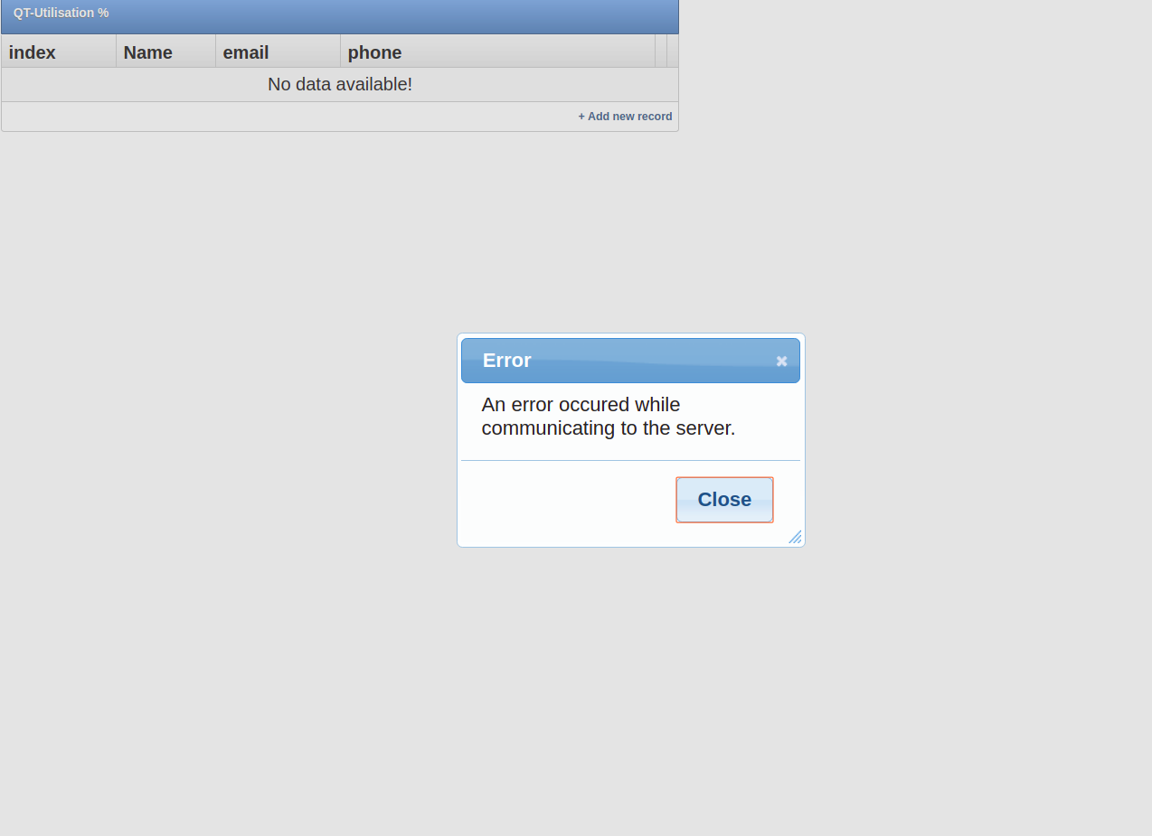 integrate with Flask · Issue #2228 · volosoft/jtable · GitHub