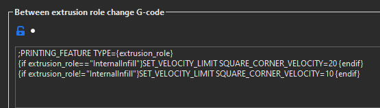 Feature request: Jerk / SQV settings for infill · Issue #157 · SoftFever/OrcaSlicer · GitHub