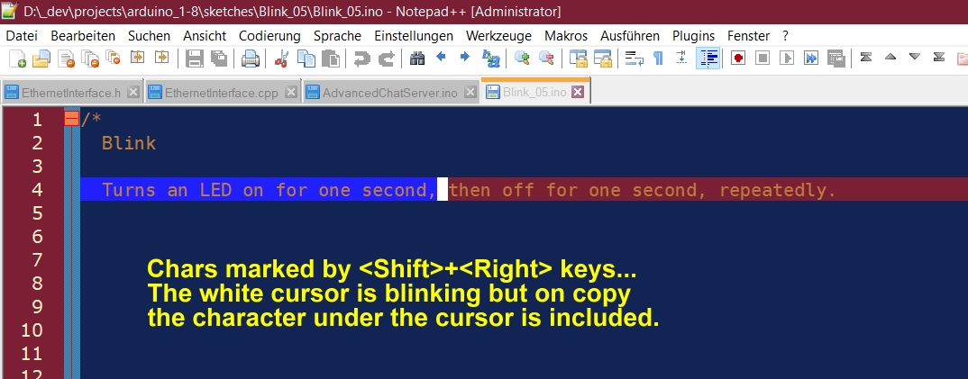 Cursor behavs strange since a long time... · Issue #11944 · notepad ...