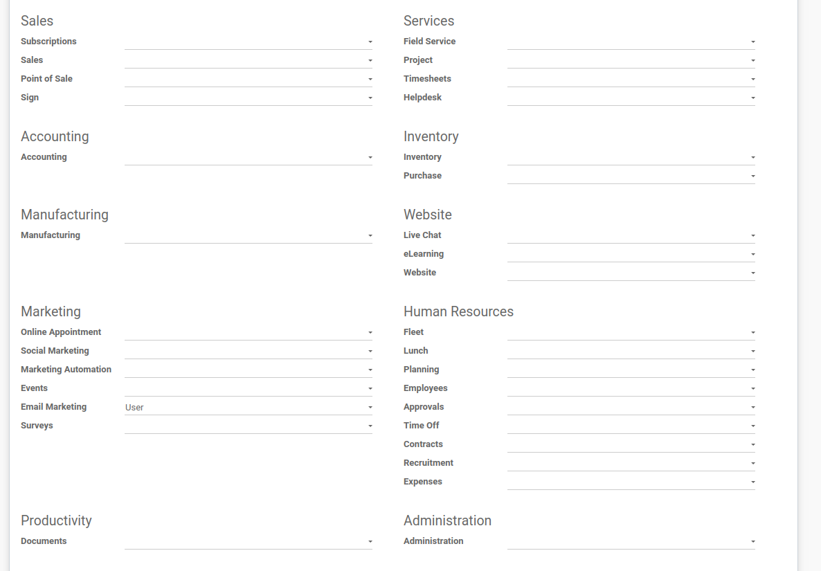 [14.0] [mass_mailing] Mass Mailing Access Rights · Issue #60554 · odoo ...