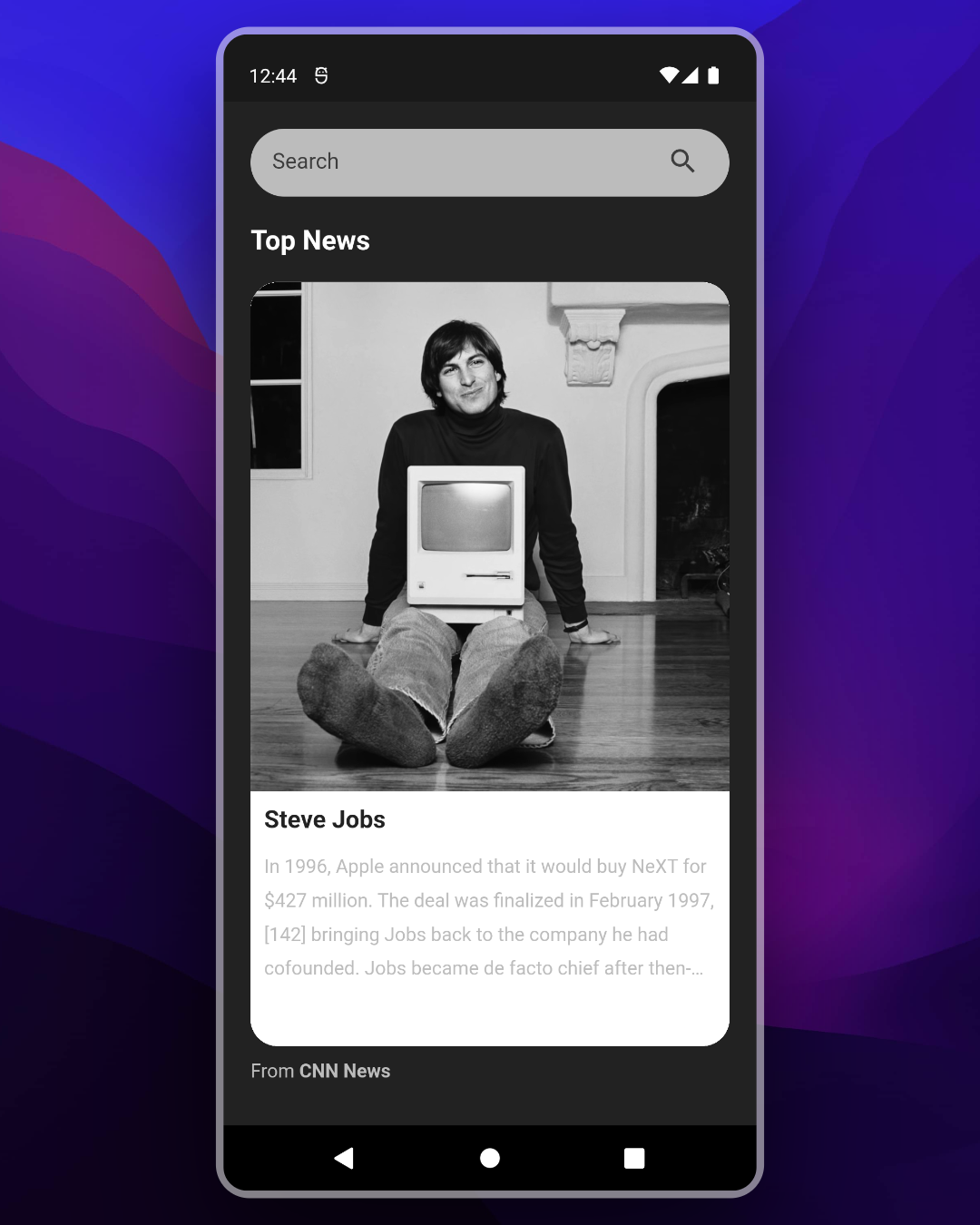 GitHub - ManoVikram/Dope-News: A news app built with Flutter by fetching data from the NewsAPI!