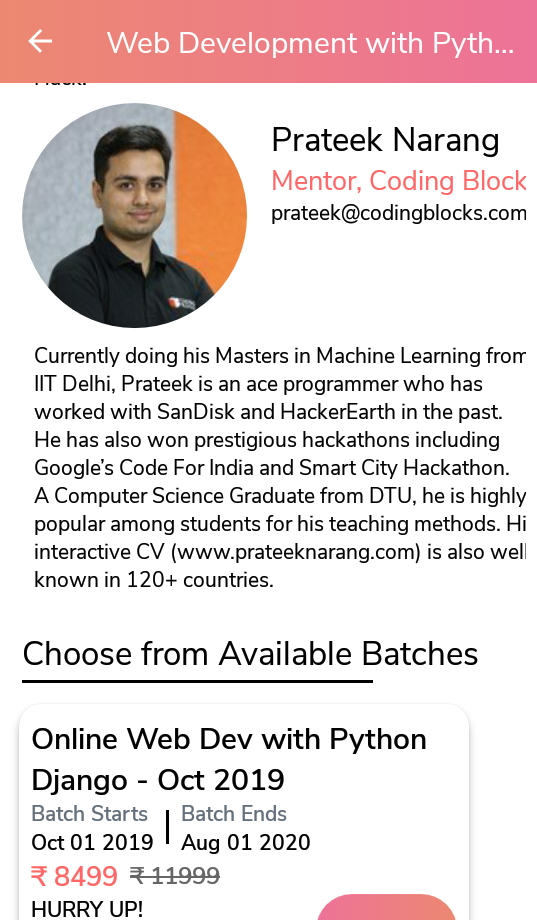 About_instructer_section_In_card_view_of_courses · Issue #425 · coding-blocks/CBOnlineApp · GitHub