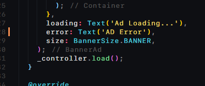 Error widget shows empty container if it is null · Issue #109 · bdlukaa/native_admob_flutter ...