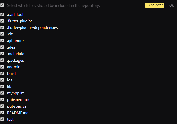 Check for existing .gitignore in 'Publish to Github' feature · Issue ...