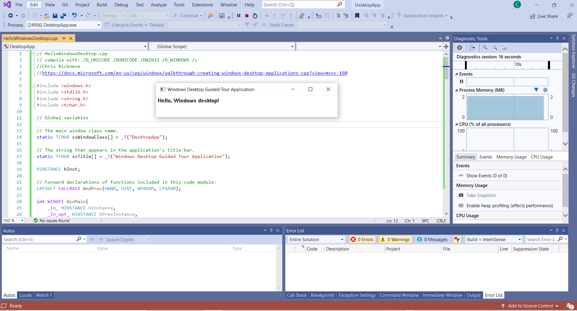 GitHub - cwbicknese/Windows-Desktop-Walkthrough