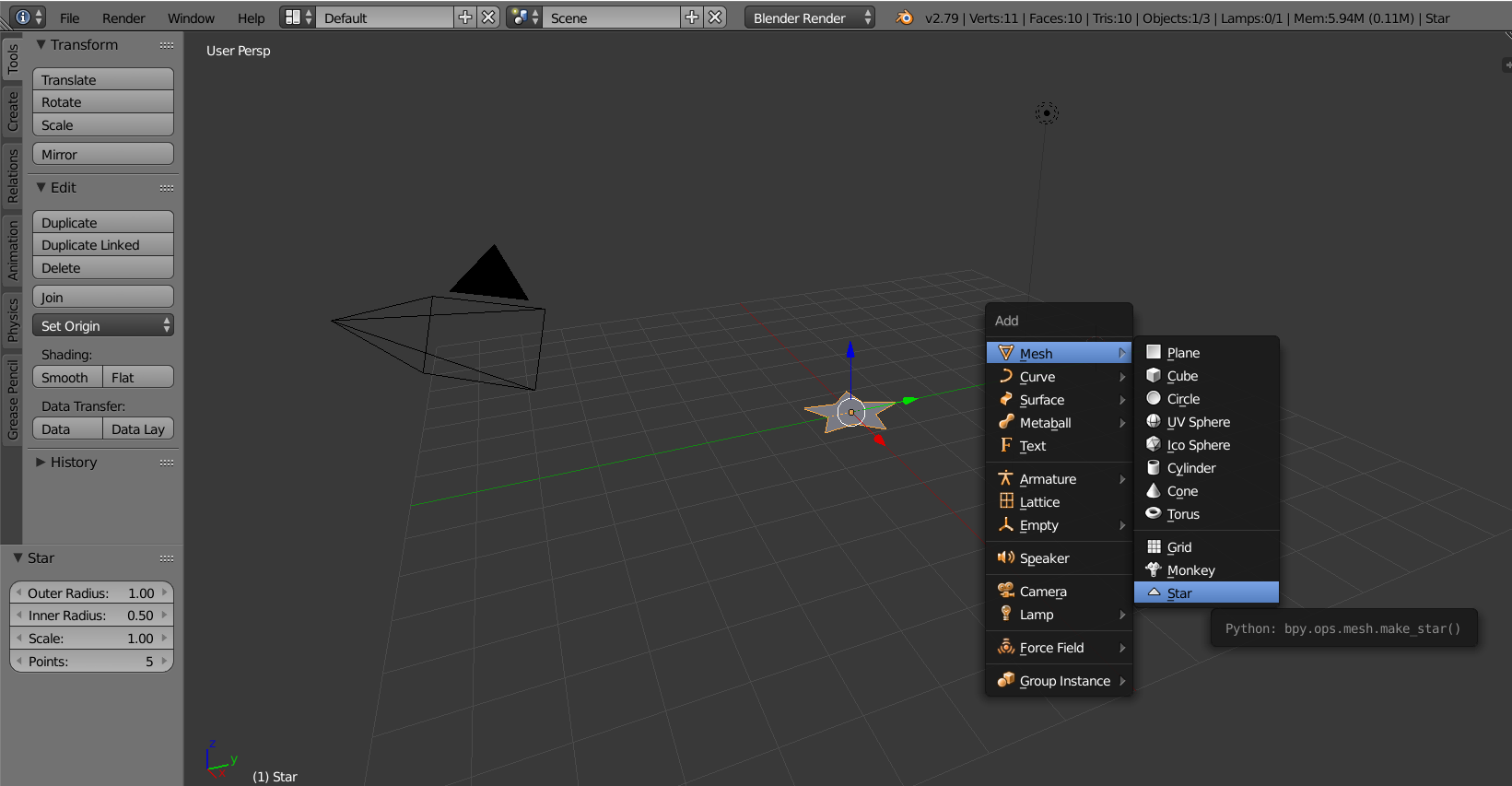 GitHub - kylefohrman/star-maker: Blender plugin to create custom star ...