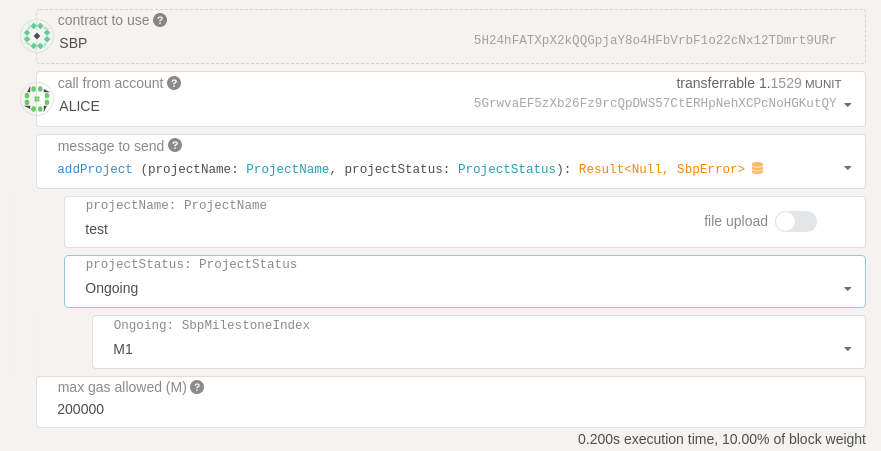 Display enum options correctly · Issue #217 · use-ink/contracts-ui · GitHub