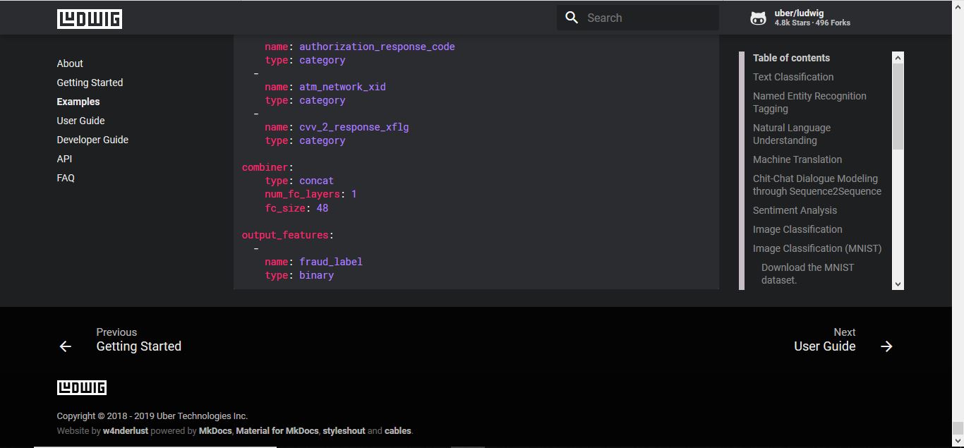 Unnecessary spacing in github.io footer · Issue #371 · ludwig-ai/ludwig · GitHub