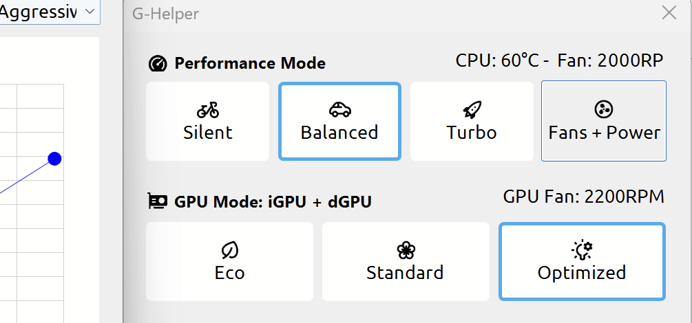 Unhandled exception when click on Fans and power · Issue #94 · seerge/g-helper · GitHub