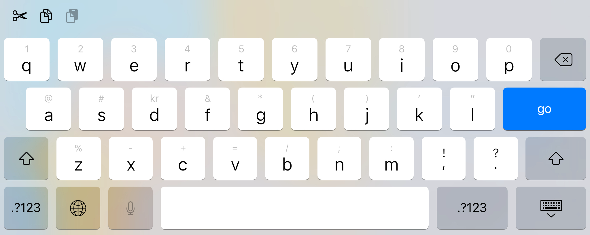 Add frost effect to keyboard buttons · Issue #210 · KeyboardKit/KeyboardKit · GitHub
