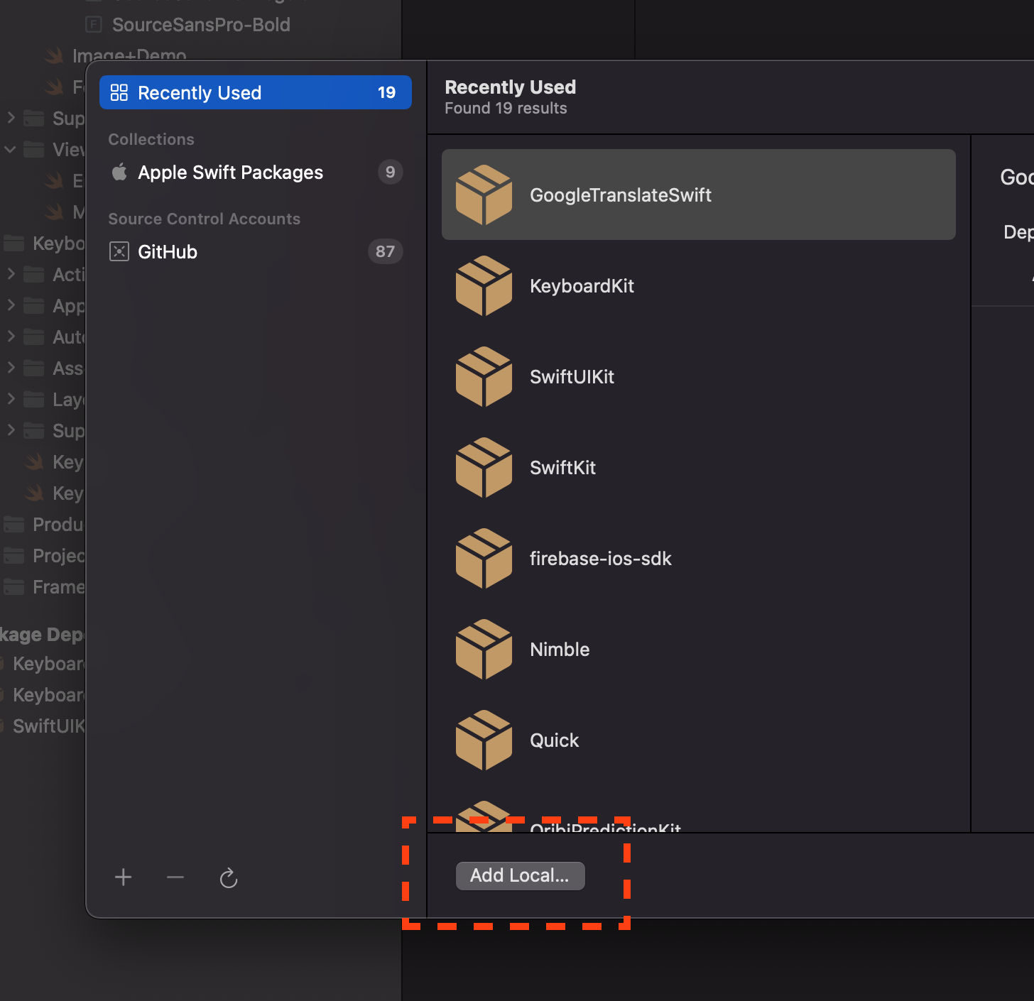 Make Demo Application Use Local Keyboardkit Rather Version From Github Repo · Issue 361
