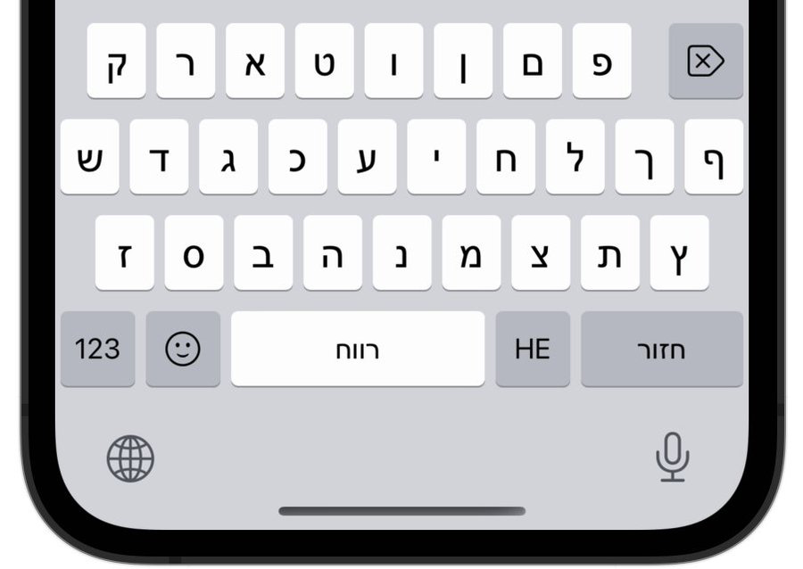 Add Support For Hebrew · Issue 476 · Keyboardkit Keyboardkit · Github